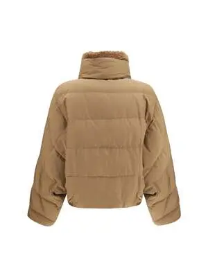 Brunello Cucinelli Padded Jacket - Cream