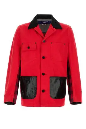 Junya Watanabe Denim Jacket - Red