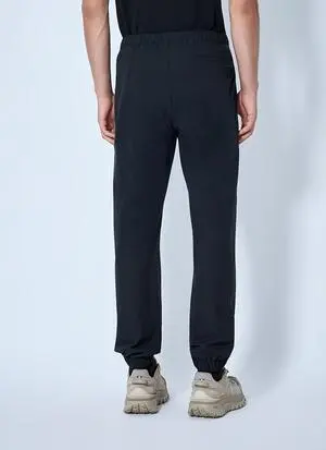 Moncler Elastic Waistband Track Pants - Black
