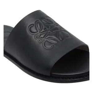 Loewe Flex Anagram Slide - Black