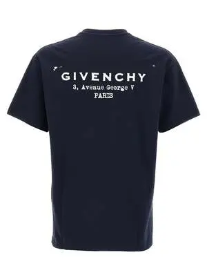 Givenchy Stamp' T-shirt - Blue