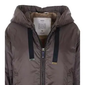 Max Mara Padded Daria Jacket - Brown