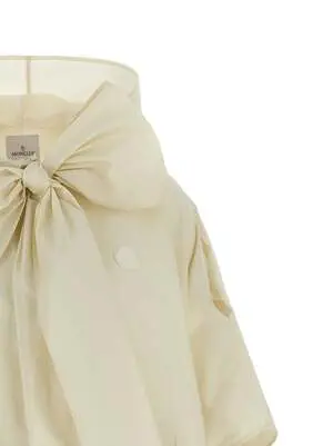Moncler Taffeta Cape - Cream