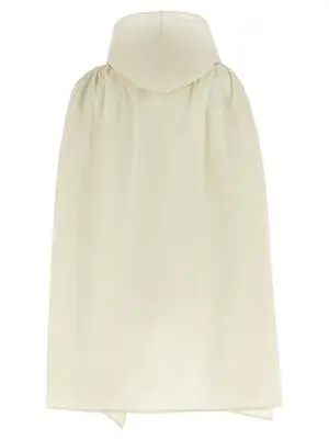 Moncler Taffeta Cape - Cream