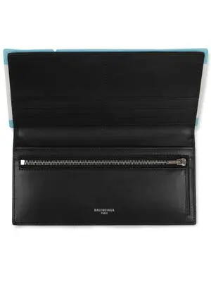 Balenciaga Passport Wallet - Blue