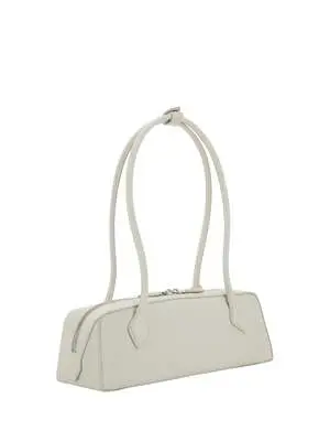 Alaïa Le Teckel Shoulder Bag - White