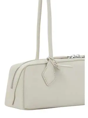Alaïa Le Teckel Shoulder Bag - White