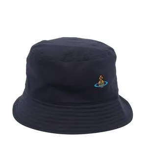 VIVIENNE WESTWOOD Orb Logo Bucket Hat - Blue