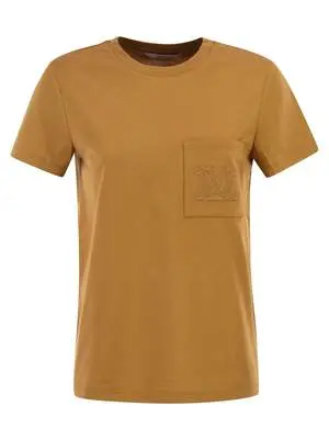 Max Mara Papaia Cotton Jersey T-shirt - Multicolor