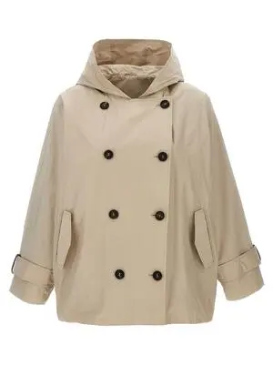 Brunello Cucinelli Double-breasted Jacket - Cream