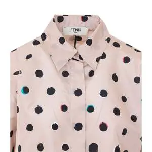 Fendi Dots Print Shirt