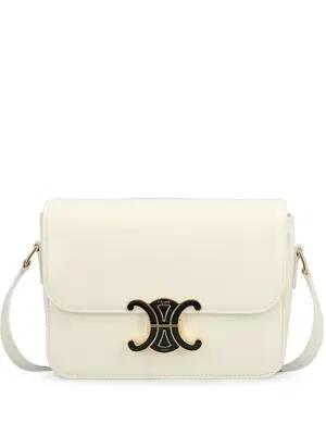 Celine Triomphe Teen Leather Shoulder Bag - Multicolor