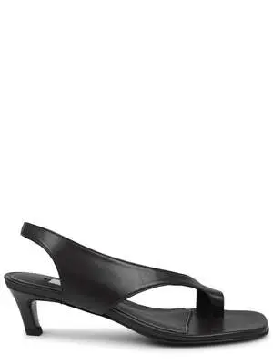 TOTEME Heeled Sandal - Black