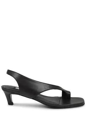 TOTEME Heeled Sandal - Black