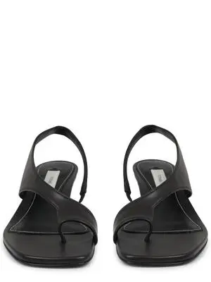 TOTEME Heeled Sandal - Black