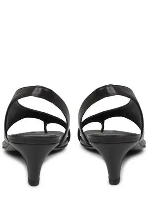 TOTEME Heeled Sandal - Black