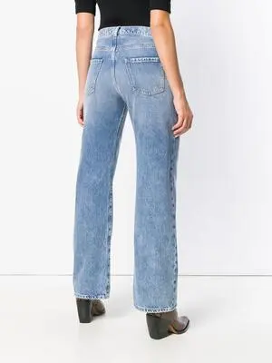 MAISON MARGIELA Cotton Denim Straight-leg Jeans - Multicolor