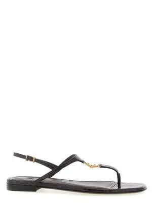 Fendi Ffold' Sandals - Purple