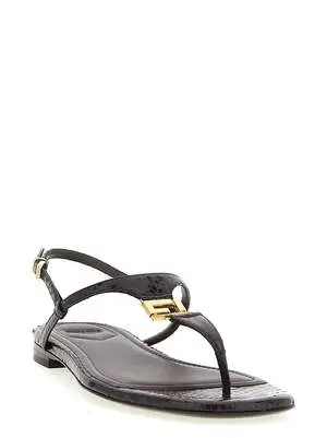 Fendi Ffold' Sandals - Purple