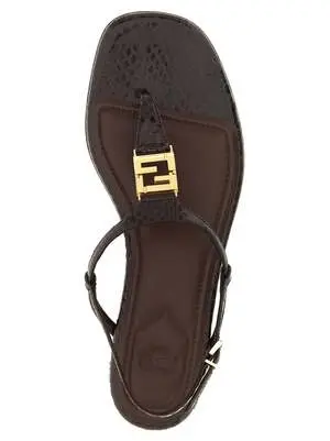 Fendi Ffold' Sandals - Purple