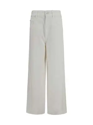 Brunello Cucinelli High-rise Palazzo Jeans