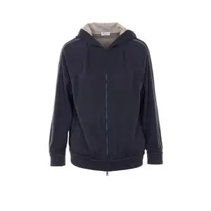 Brunello Cucinelli Zipped Sweatshirt - Gray