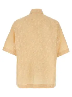 Fendi Ff Jacquard Shirt - Cream