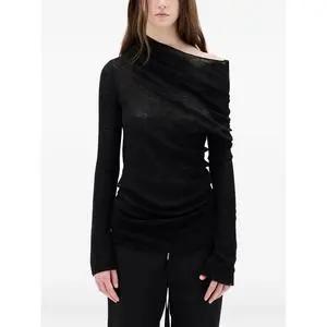 ANN DEMEULEMEESTER Tops T-shirts & Jerseys - Black