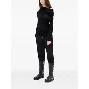 ANN DEMEULEMEESTER Virgin Wool Long Sleeve Top