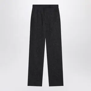Max Mara Cotton Denim-effect Trousers