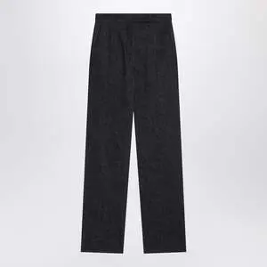 Max Mara Cotton Denim-effect Trousers