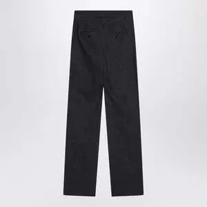 Max Mara Cotton Denim-effect Trousers