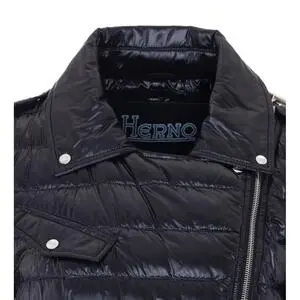 Herno Ultralight Padded Bomber Jacket - Black