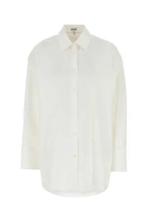 Loewe Poplin Oversize Shirt - White