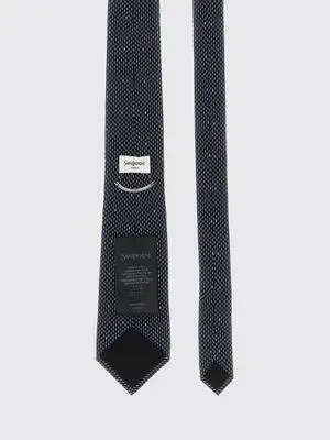 Saint Laurent Printed Silk Tie