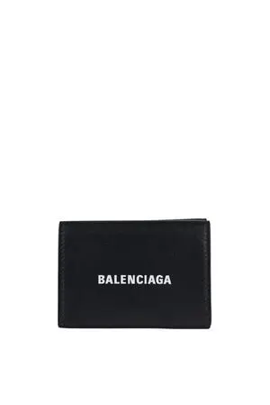 Balenciaga Wallet Cash Mini - Black