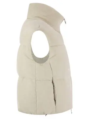 Herno Velvet Sleeveless Down Jacket