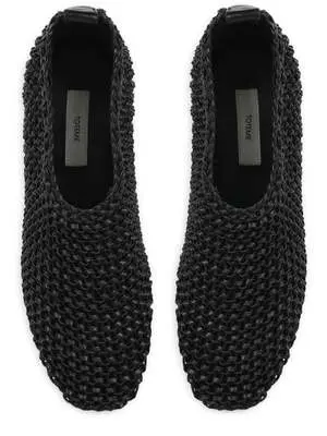 TOTEME Leather Ballerina