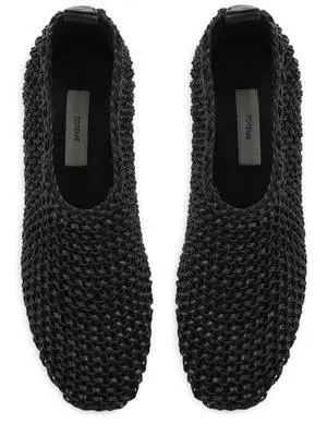 TOTEME Leather Ballerina