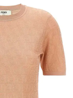 Fendi Ff Cotton Dress