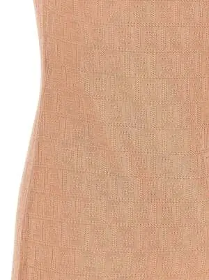 Fendi Ff Cotton Dress