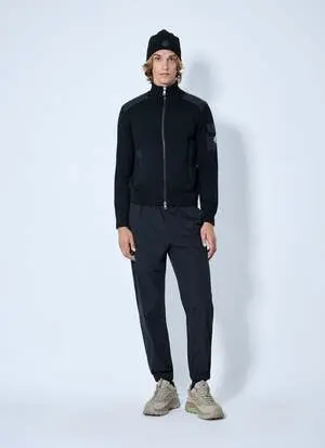 Moncler Zip-up High-neck Sweater