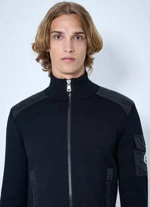 Moncler Zip-up High-neck Sweater