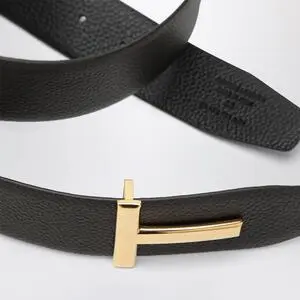 TOM FORD Grained Leather Reversible Belt
