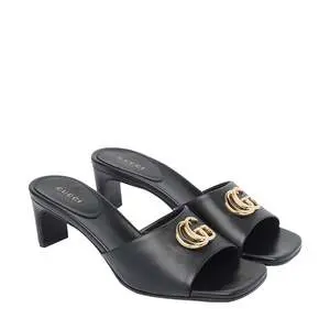 Gucci Slider Sandal With Double G