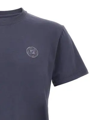 Fendi Postcards' T-shirt - Blue