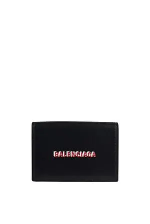 Balenciaga Wallet Cash Mini - Black