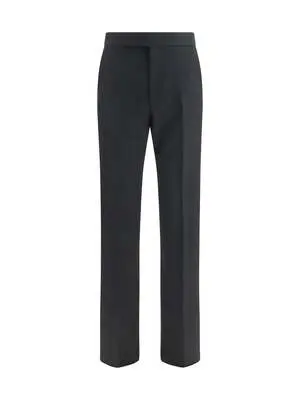 TOM FORD Tailored Pants With Front Pleats - Black