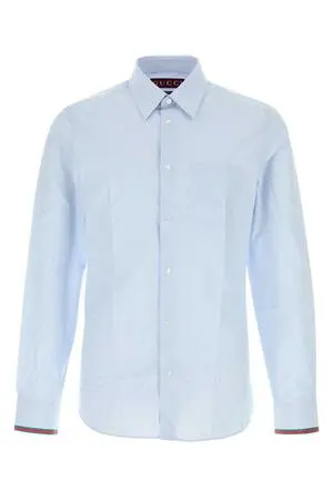 Gucci Embroidered Poplin Shirt - Multicolor