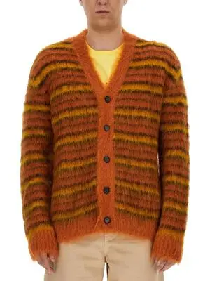 Marni V-neck Cardigan - Multicolor